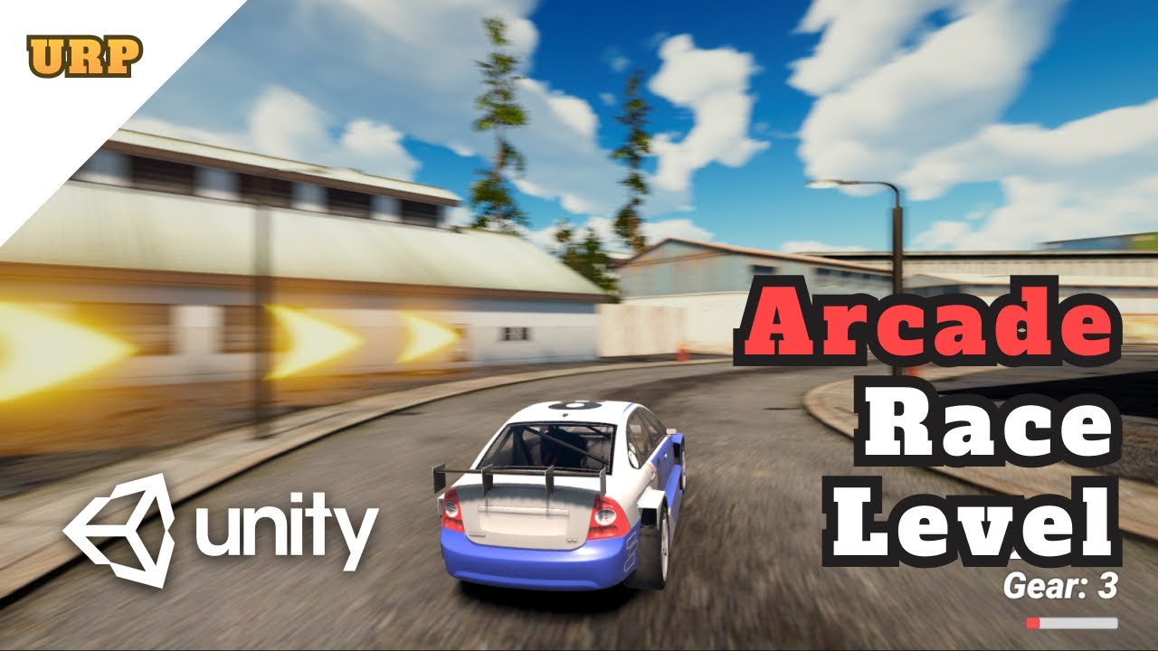 Arcade Racing Level (Unity-URP) - YouTube