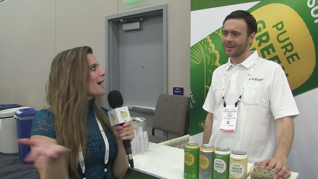 SunUp Green Coffee - Natural Products Expo West 2019 - YouTube