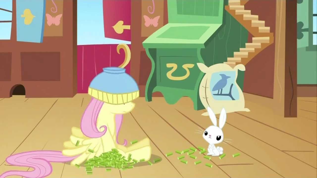 Fluttershy - Here you go Angel Bunny - YouTube