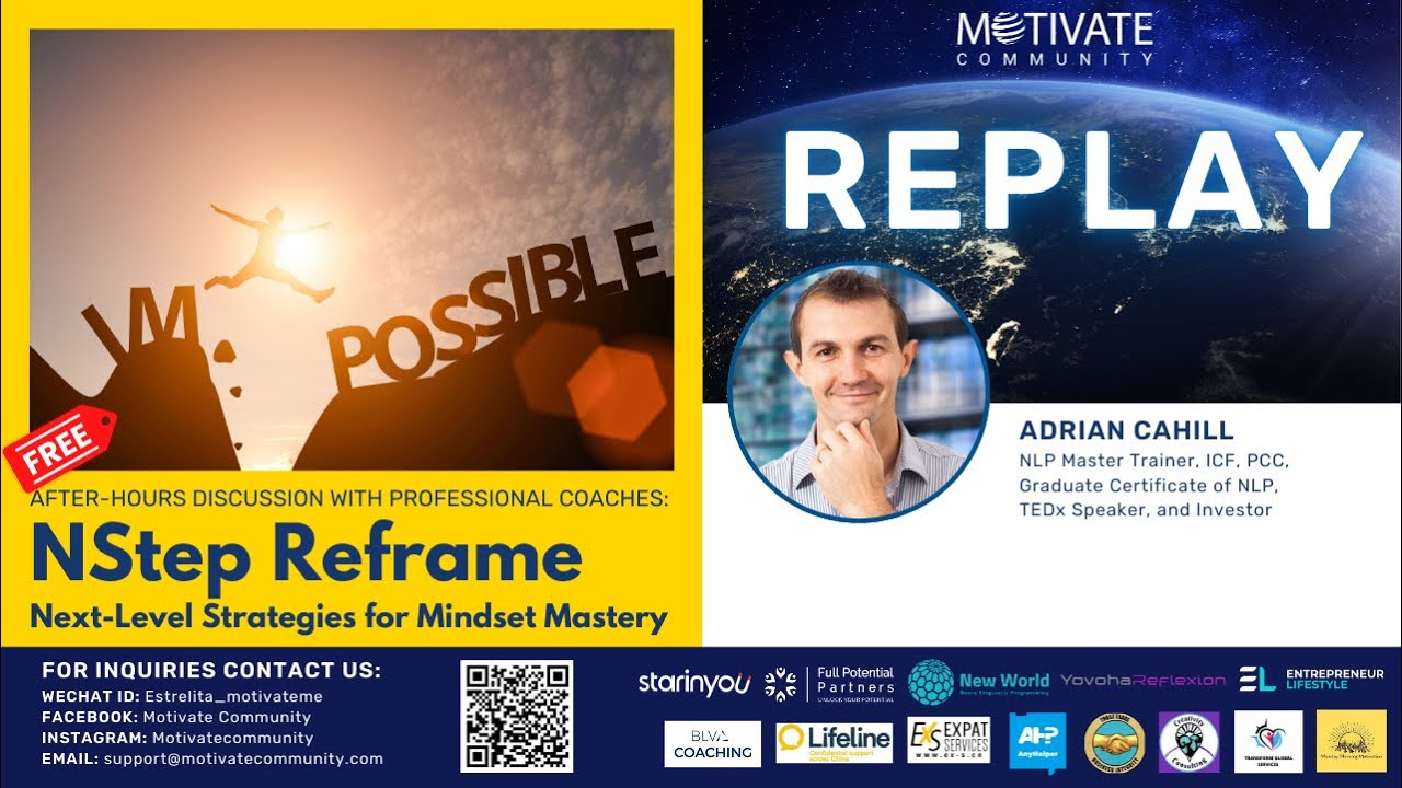 NStep Reframe NLP | Next Level Strategies for Mindset Mastery - YouTube