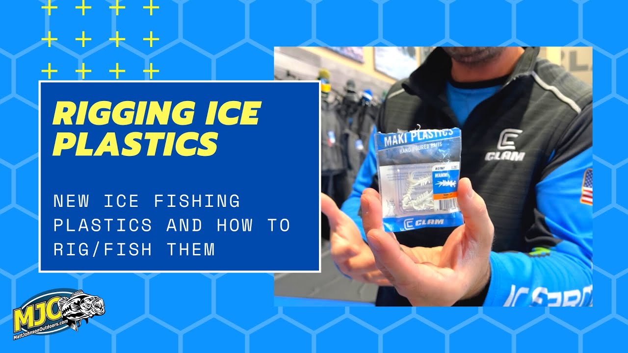 Rigging Ice Plastics - NEW Product and How to Rig/Fish Them - YouTube