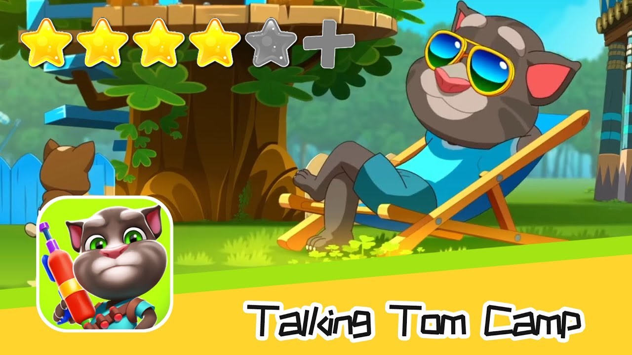 Talking Tom Camp Level 27-28 Walkthrough All Levels 3 Stars! Recommend ...