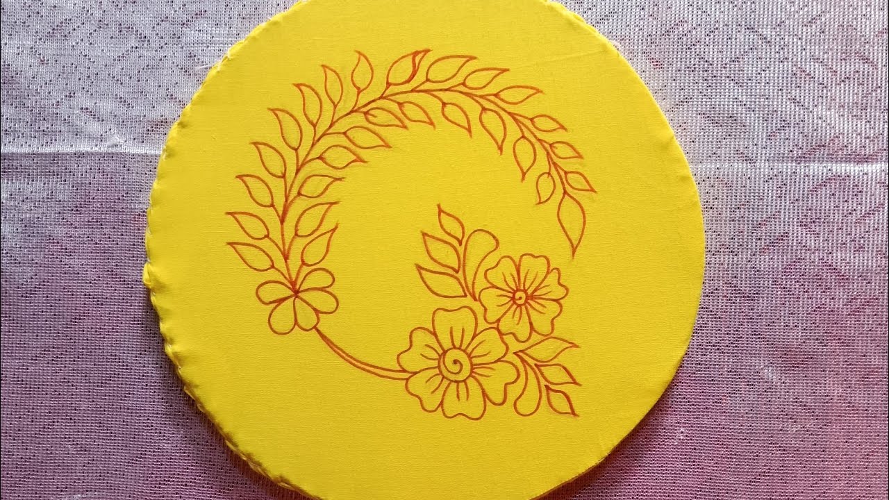 হাত পাখার ডিজাইন / hat pakhar design / hat pakha - YouTube