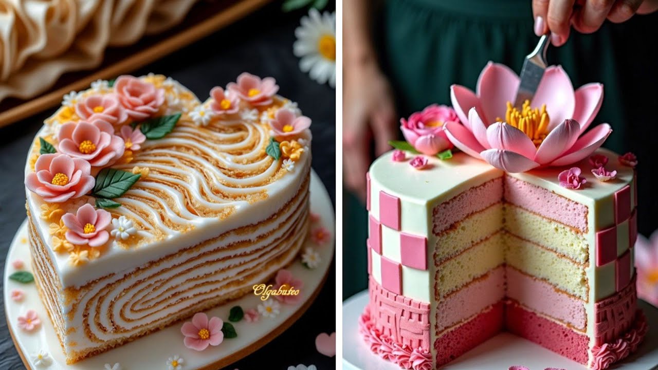 So Yummy Cake Decorating Tutorials 😍 Best Satisfying Cake Decorating ...