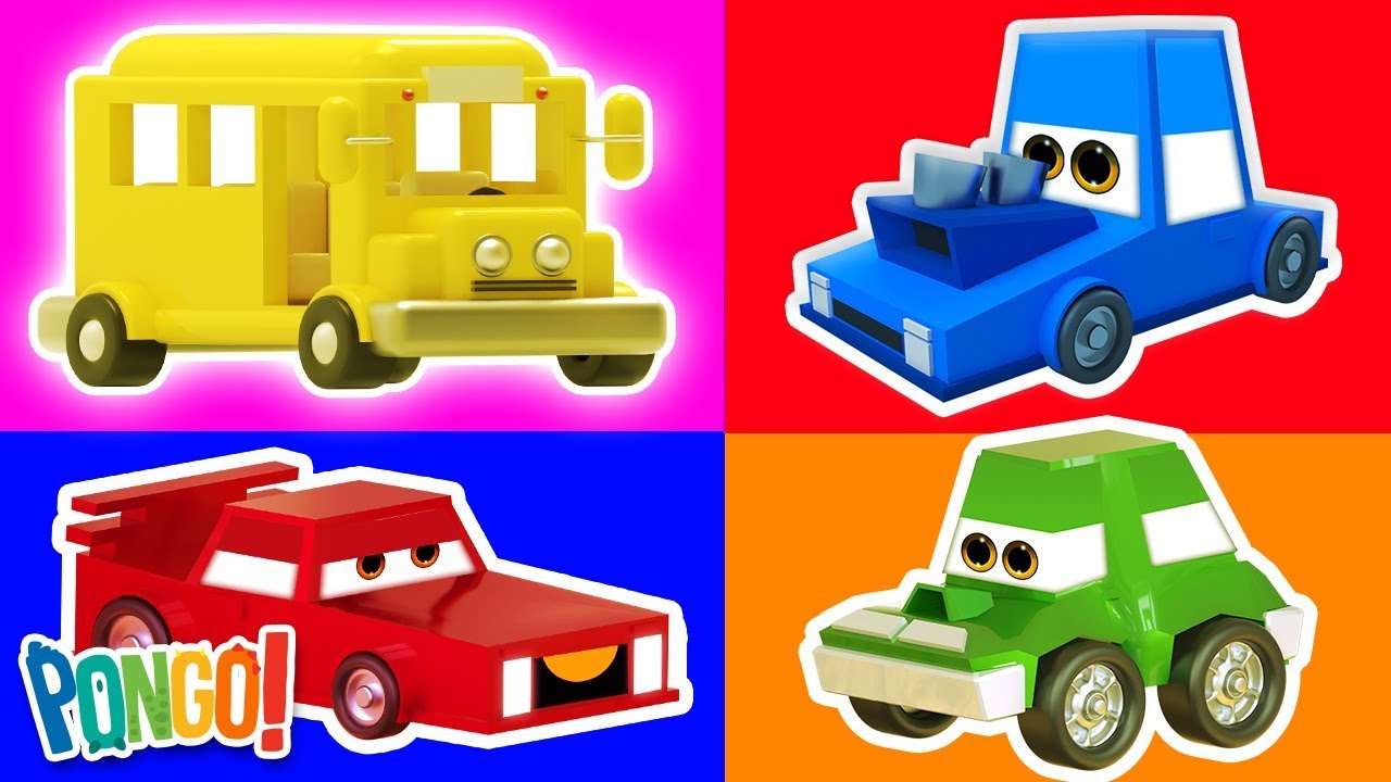 Toy Cars Song for Kids - Cute Nursery Rhyme by Pongo! - YouTube