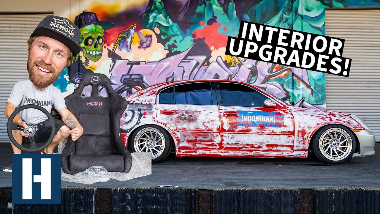 Perfect Cheap Drift Car? Interior Revamp For Our Infiniti G35 Yard ...