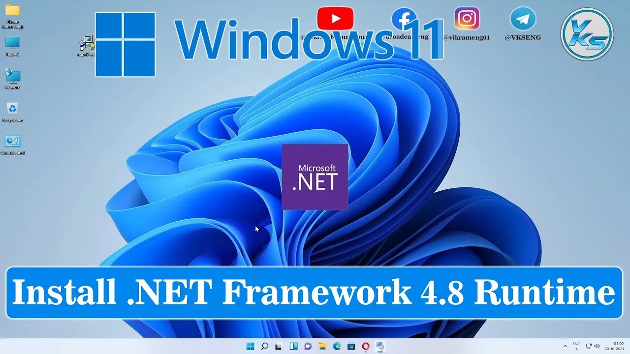 How To Install .Net Framework 4.8 Runtime in Windows 10 - YouTube