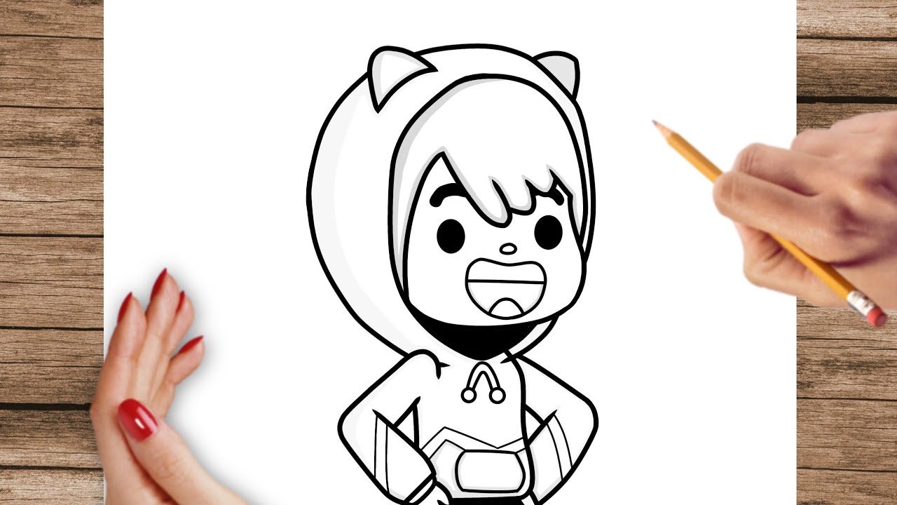 HOW TO DRAW Zeke from Toca Life Stories | Toca Boca @amandadrawings ...