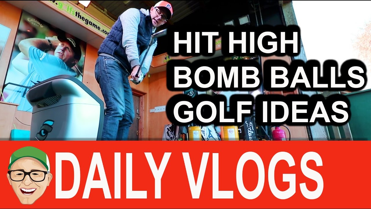 HIT HIGH BOMBS GOLF LESSON - YouTube