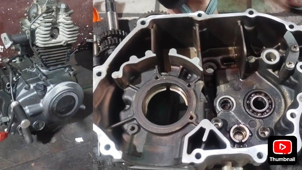 Bajaj Old Platina Full Engine Fitting Or Full Engine Rebuild 2007 Model ...