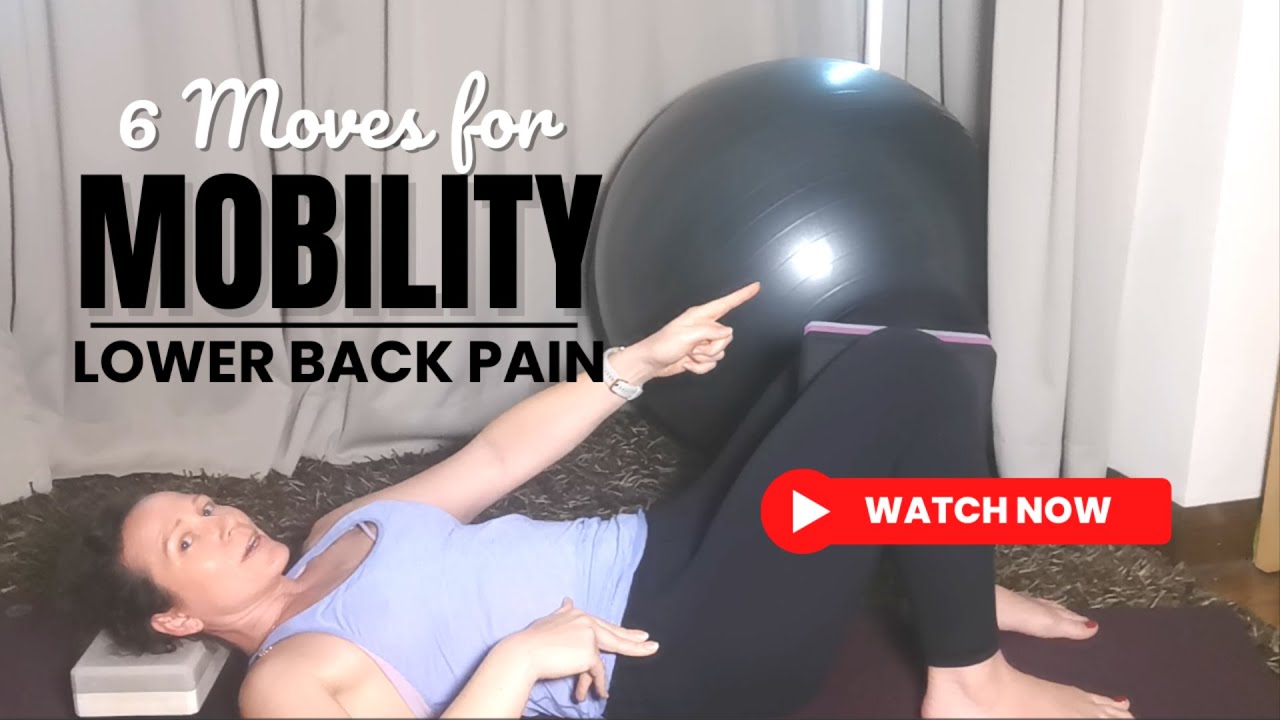 6 Simple Moves for Lower Back Pain | Yoga and Mobility with Mel - YouTube