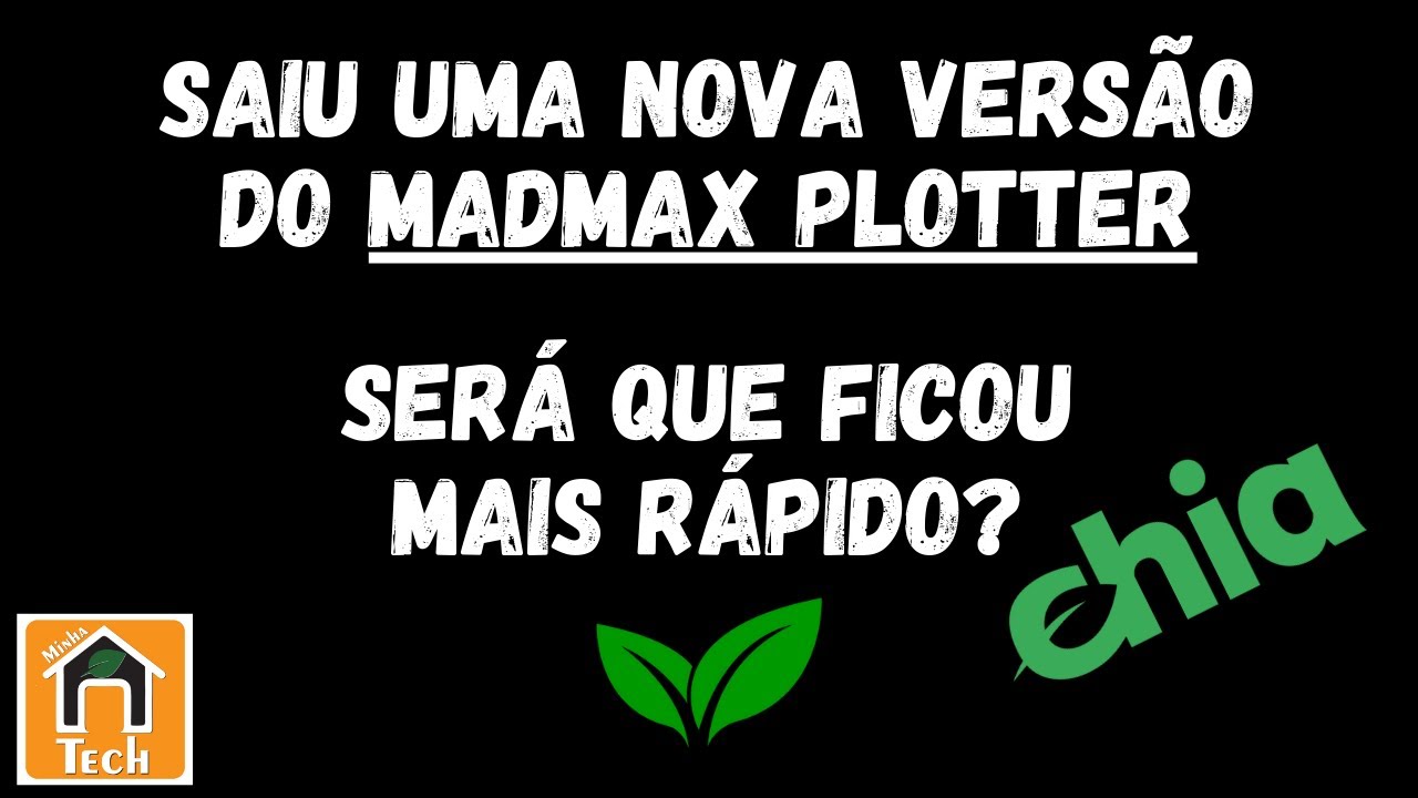 Saiu a v.0.1.5 do MadMax Plotter - Veja o que Mudou. Será que ficou mais Rápido? - YouTube