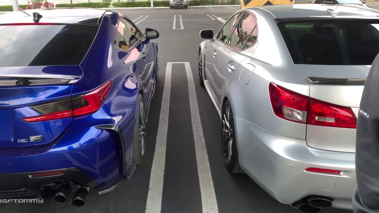 Lexus ISF/RCF - YouTube