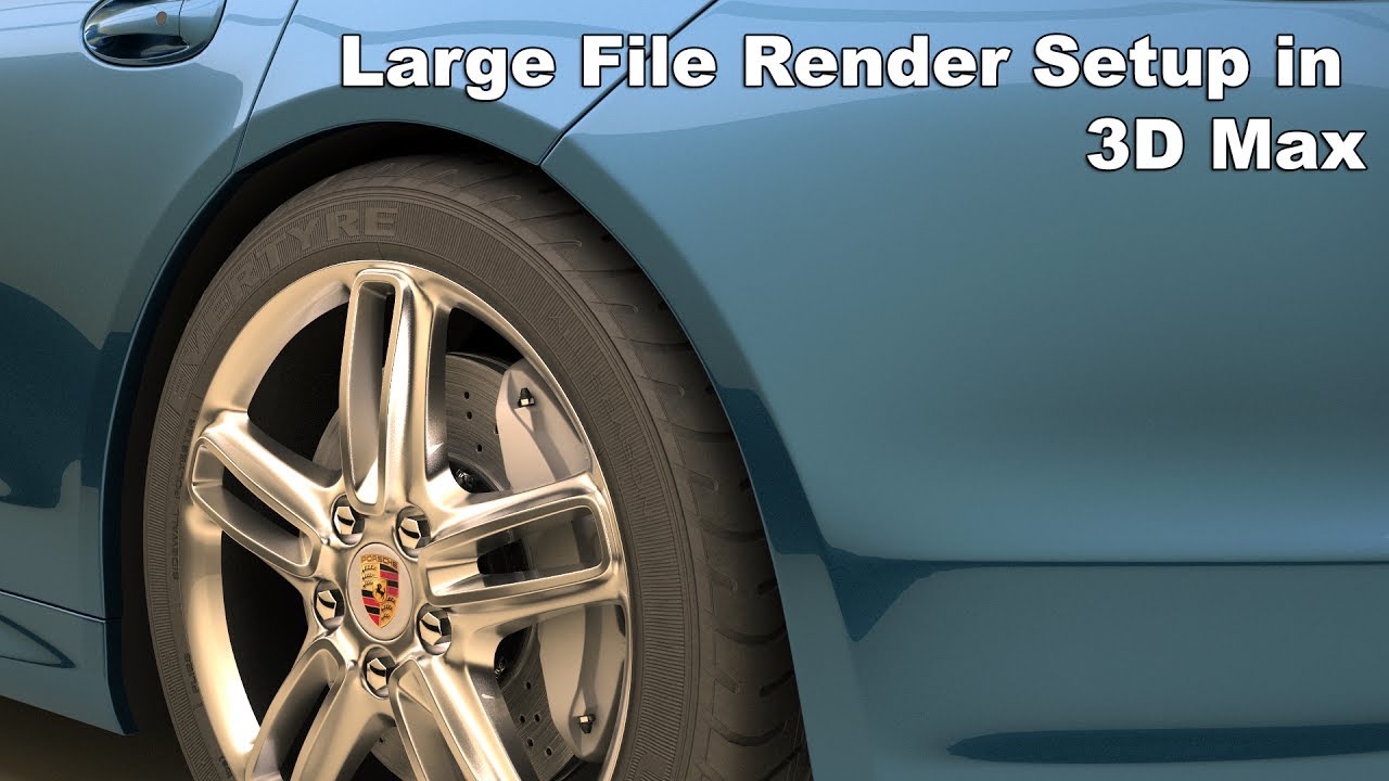BIG Renders !! in 3D MAx and Vray Part 01 - YouTube