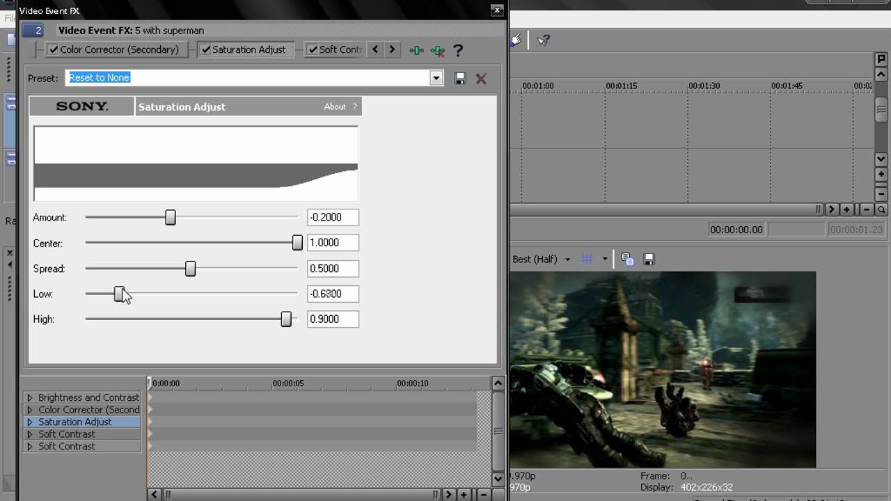 rFX Studios - Sony Vegas 9 Tutorial : Color Correction - YouTube