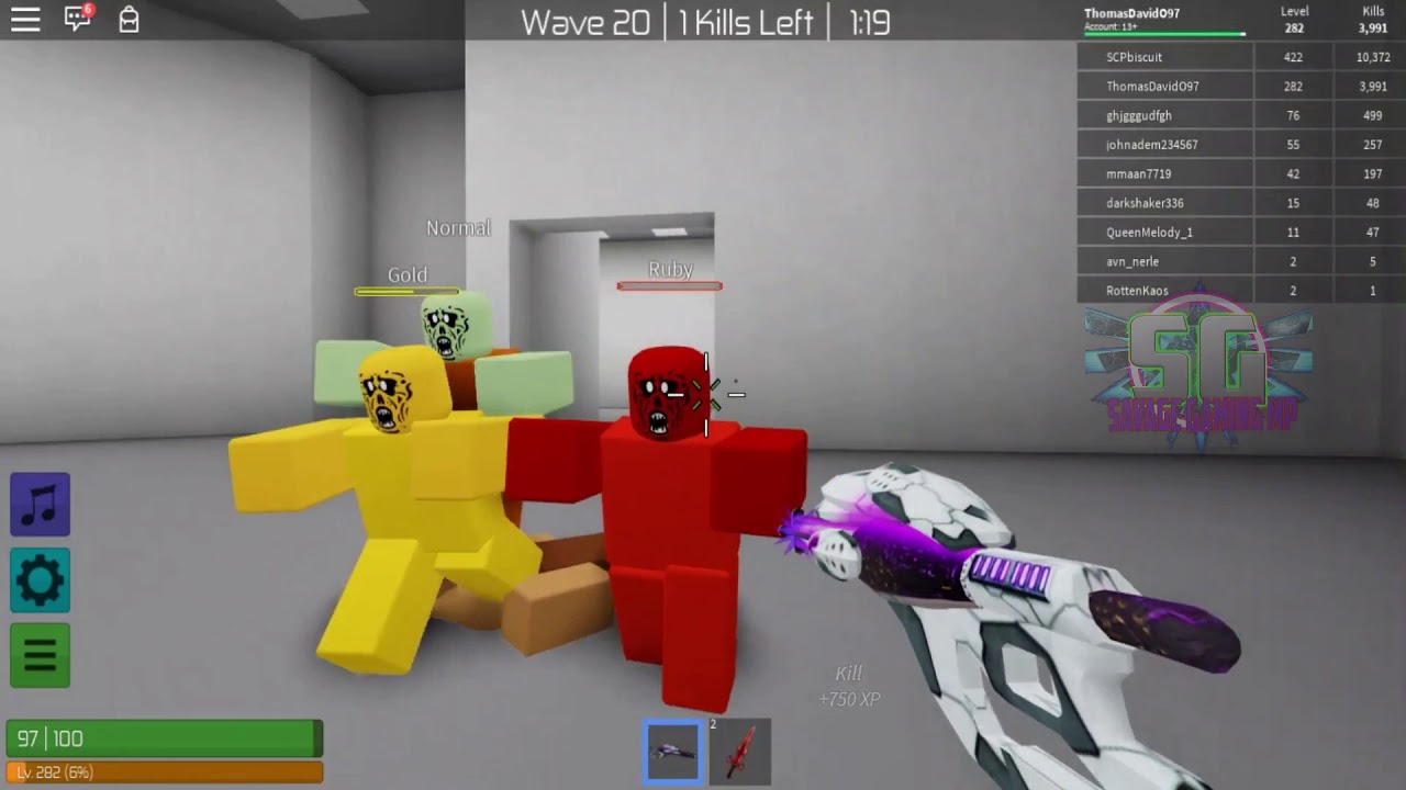 Zombie Rush "Map Morpheus" Roblox timelapse - YouTube