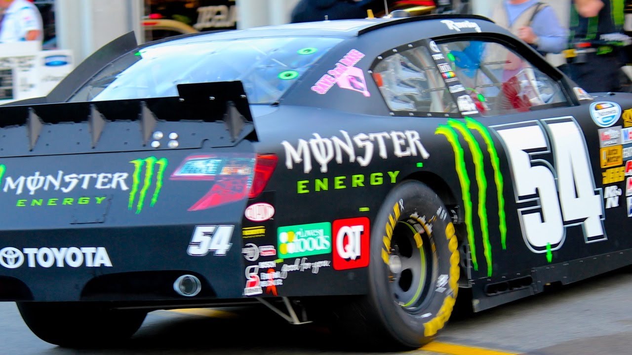 How KYLE BUSCH & MONSTER ENERGY Wins Phoenix NATIONWIDE Race FAST TIRE ...