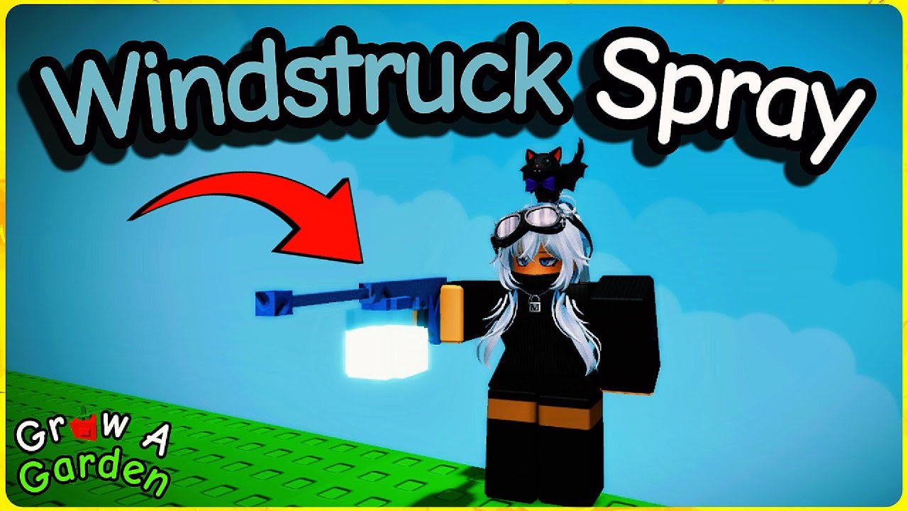 How to Get WINDSTRUCK MUTATION SPRAY in Grow a Garden (Roblox) - YouTube