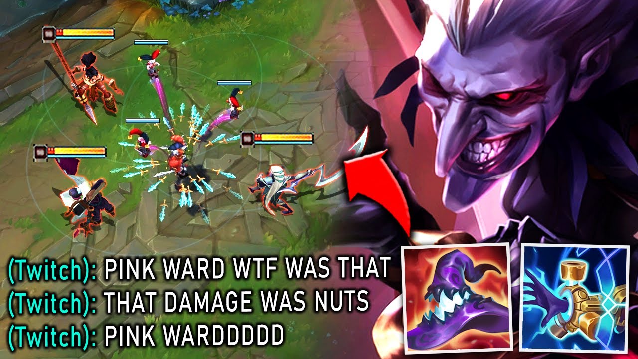 WHEN PINK WARD CATCHES FIRE IN RANKED!! (INSANE SHACO PLAYS) - YouTube