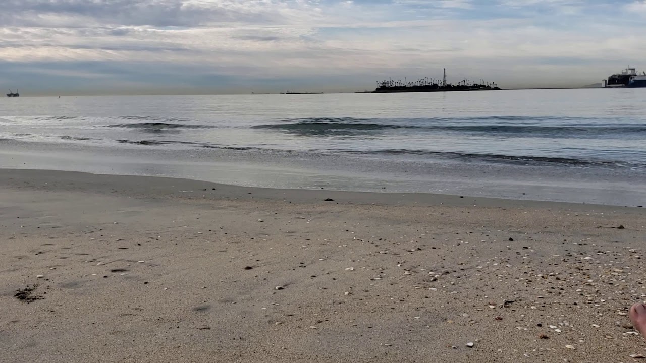 Shell, waves, clouds and sunrise. February 28th 2020 - YouTube