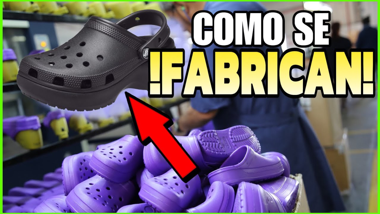 Como se Fabrican la crocs - YouTube