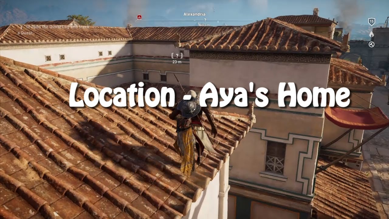 Assassin's Creed Origins: Location - Aya's Home - YouTube