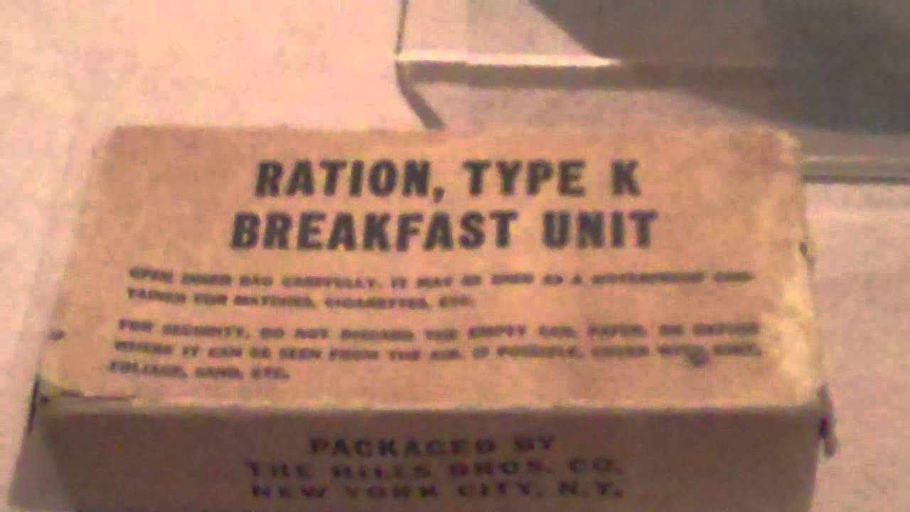 K Rations - YouTube