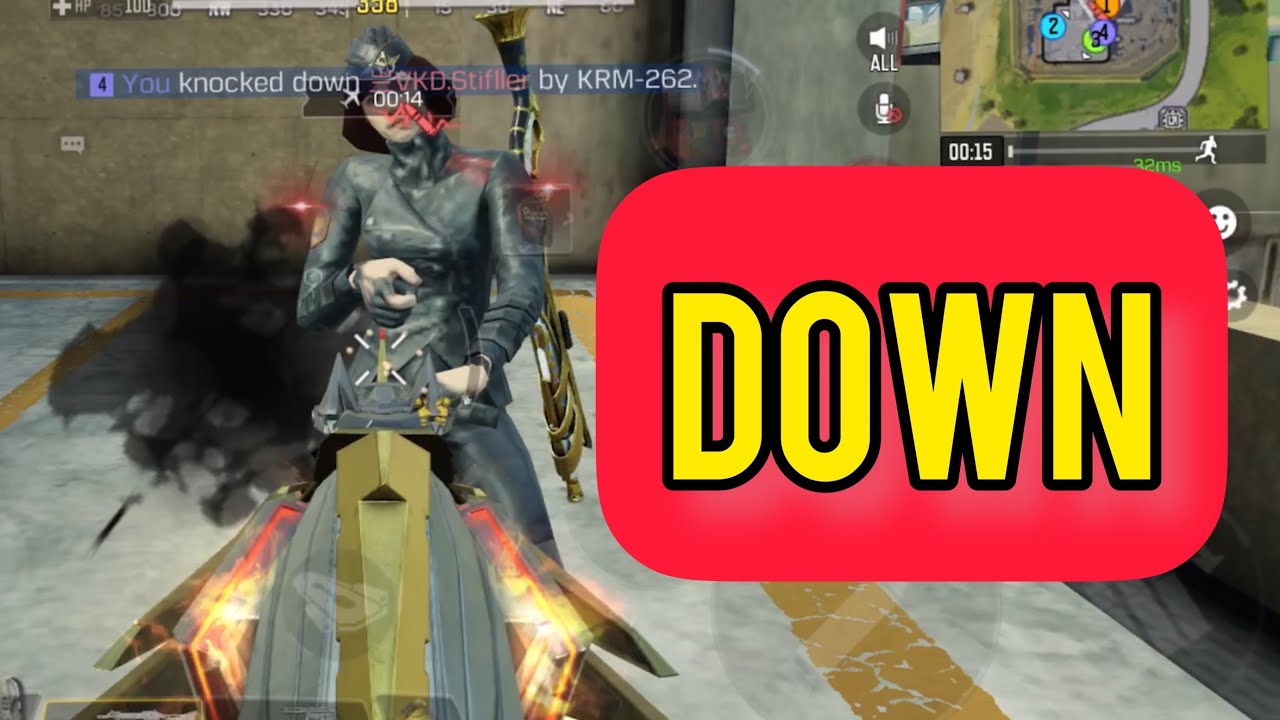 DOWN KRM - 262 on Gameplay CODM - YouTube