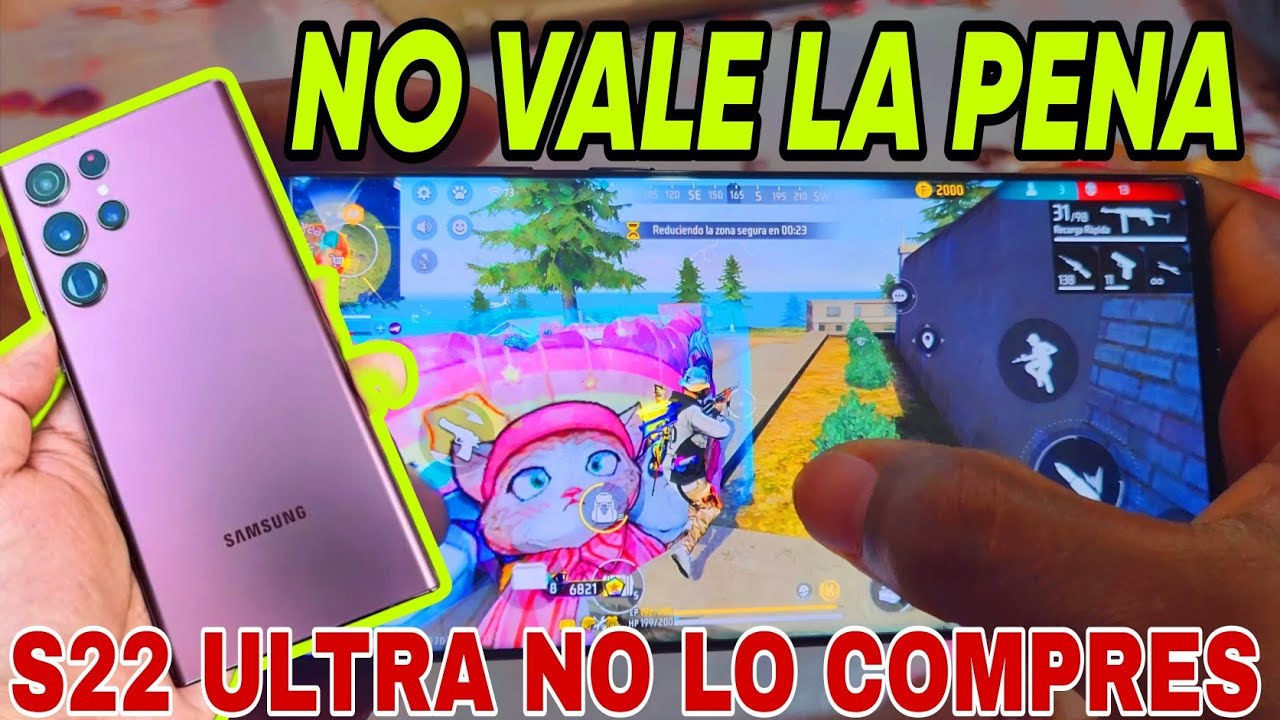 GALAXY S22 ULTRA ASI SE JUEGA FREE FIRE 2025 - YouTube