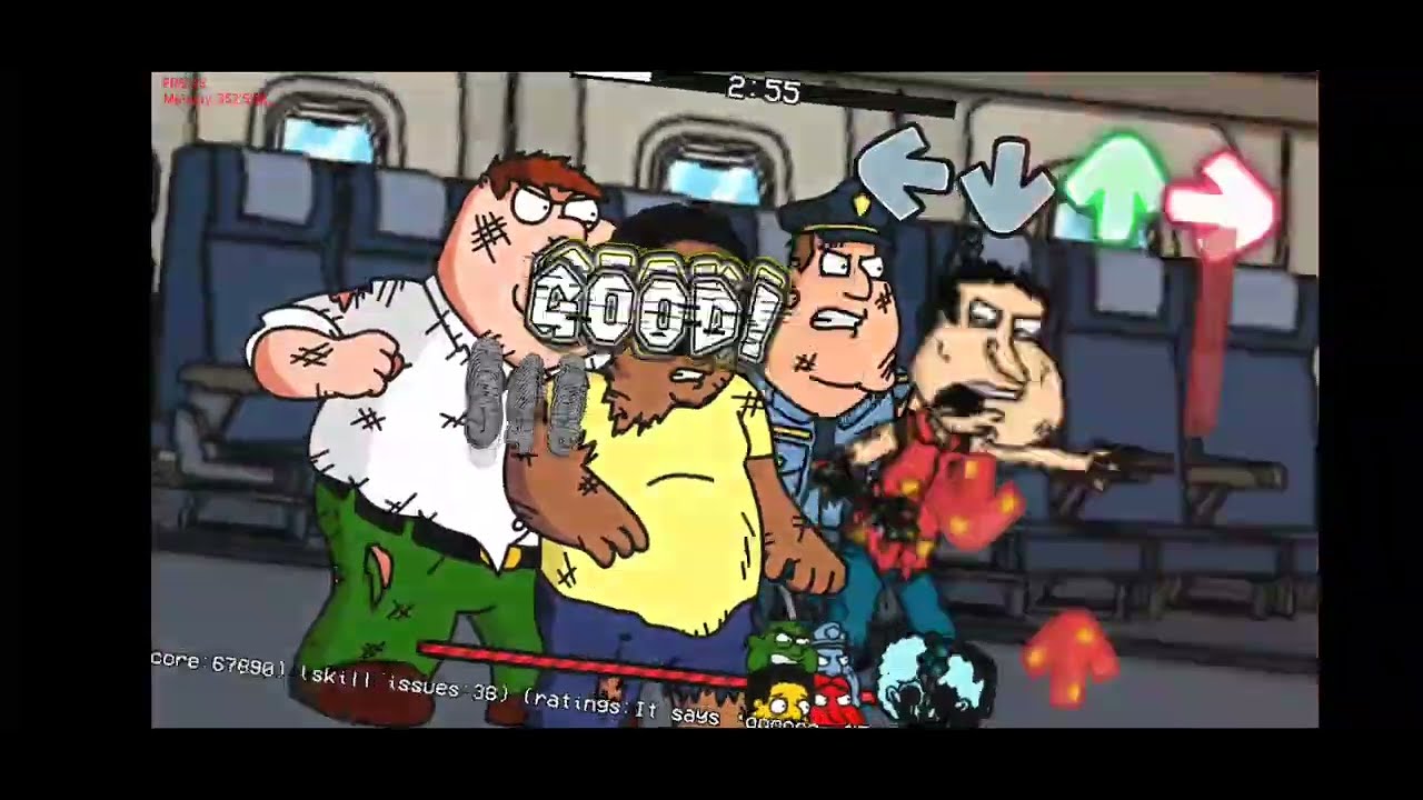 FNF vs Darkness Takeover Corrupted Family guy Glitch - YouTube
