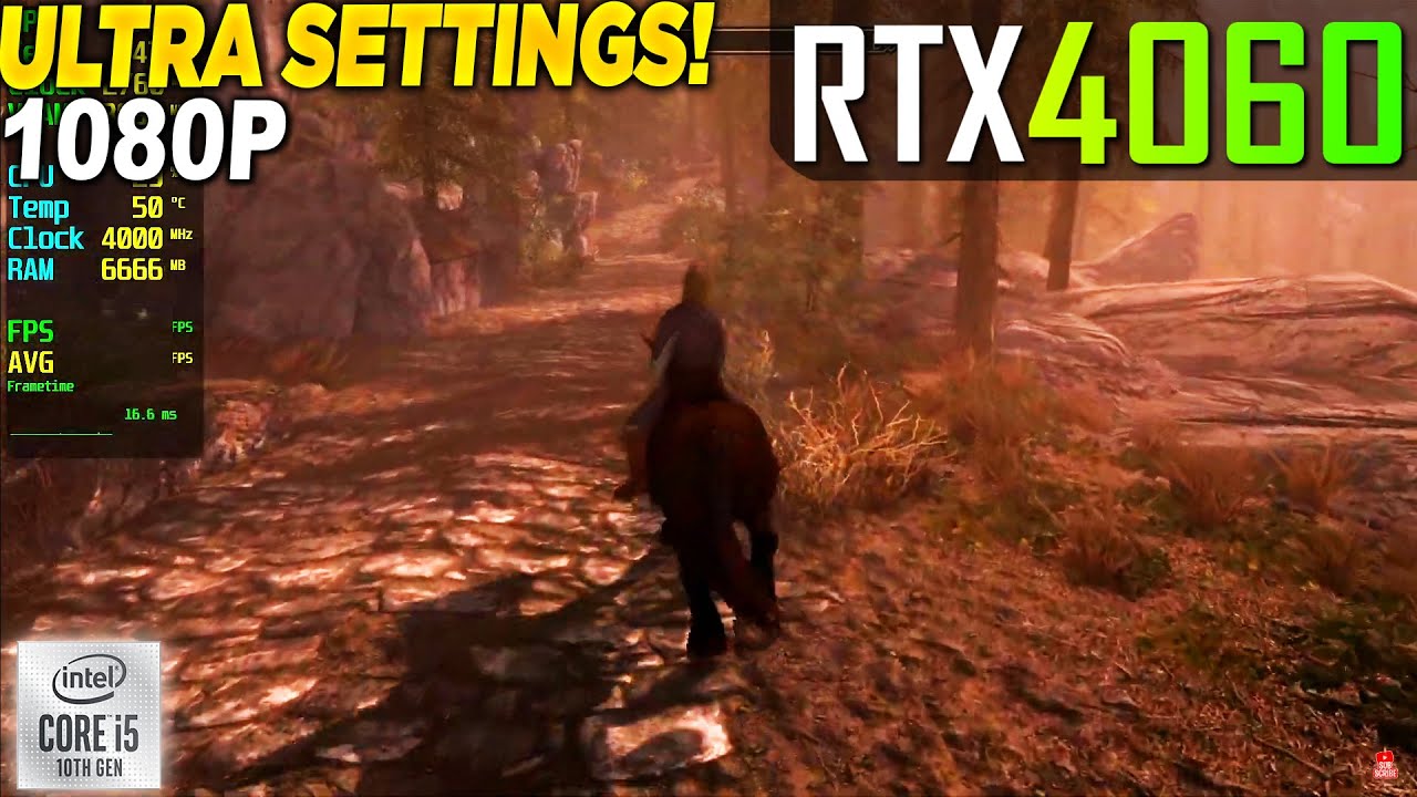 The Elder Scrolls V Skyrim RTX 4060 - 1080p Ultra, - YouTube