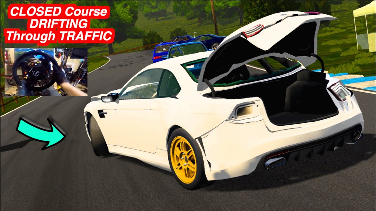 Tight CLOSED Course DRIFTING Through TRAFFIC w/Realistic DAMAGE Goes ...