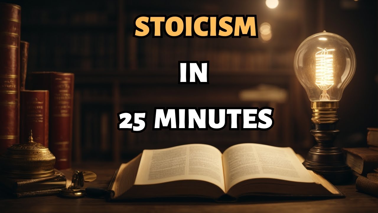 Stoicism EXPLAINED In 25 Minutes (STOIC LESSONS) - YouTube