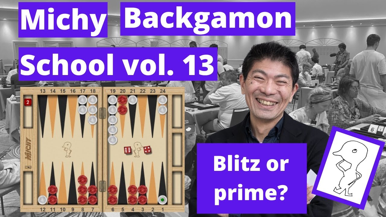 Michy backgammon school vol. 13 - YouTube