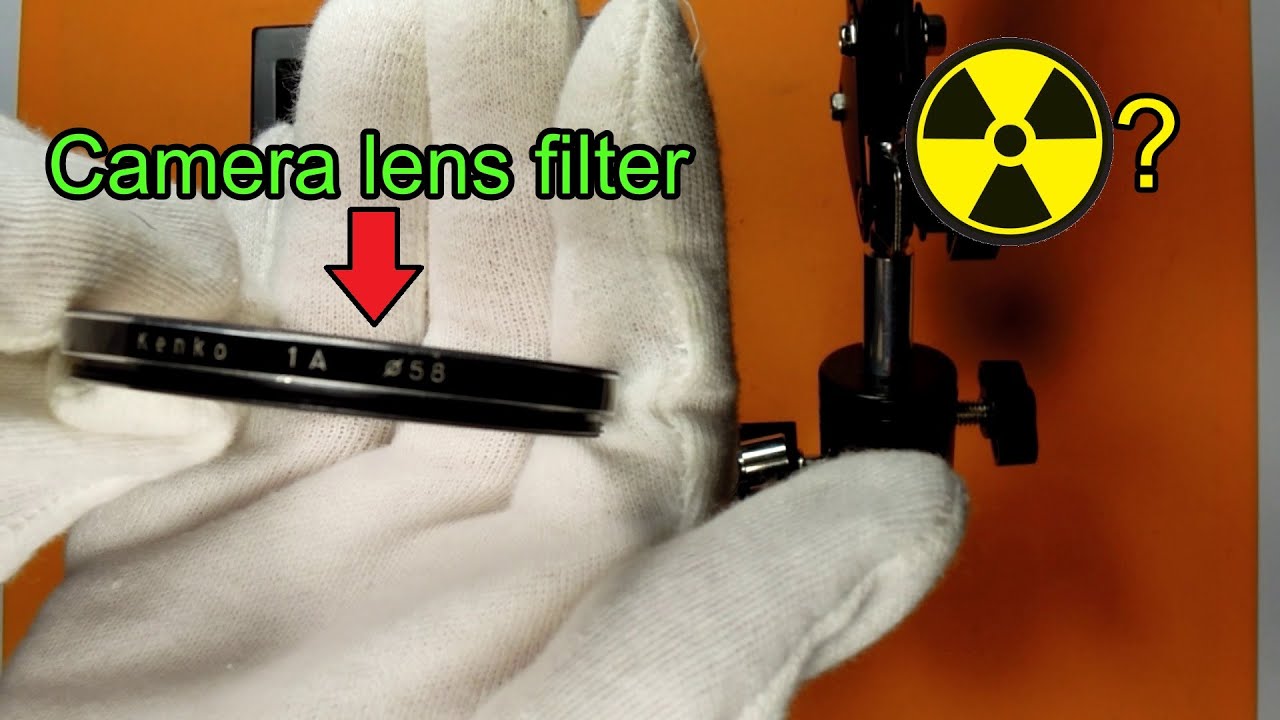 Testing filters for radiation : Three vintage Skylight filters (Asahi ...