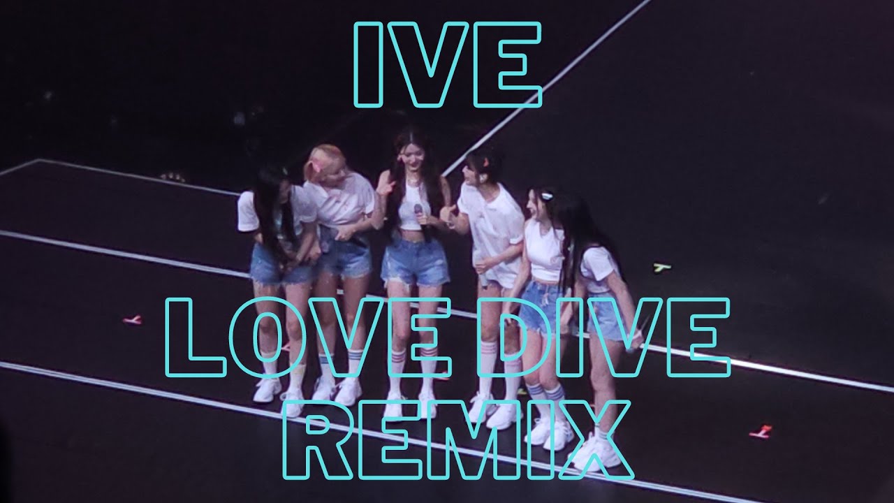 IVE First Fan Meeting Prom Queens in TAIPEI 20230625 Encore - Love Dive (Remix) - YouTube