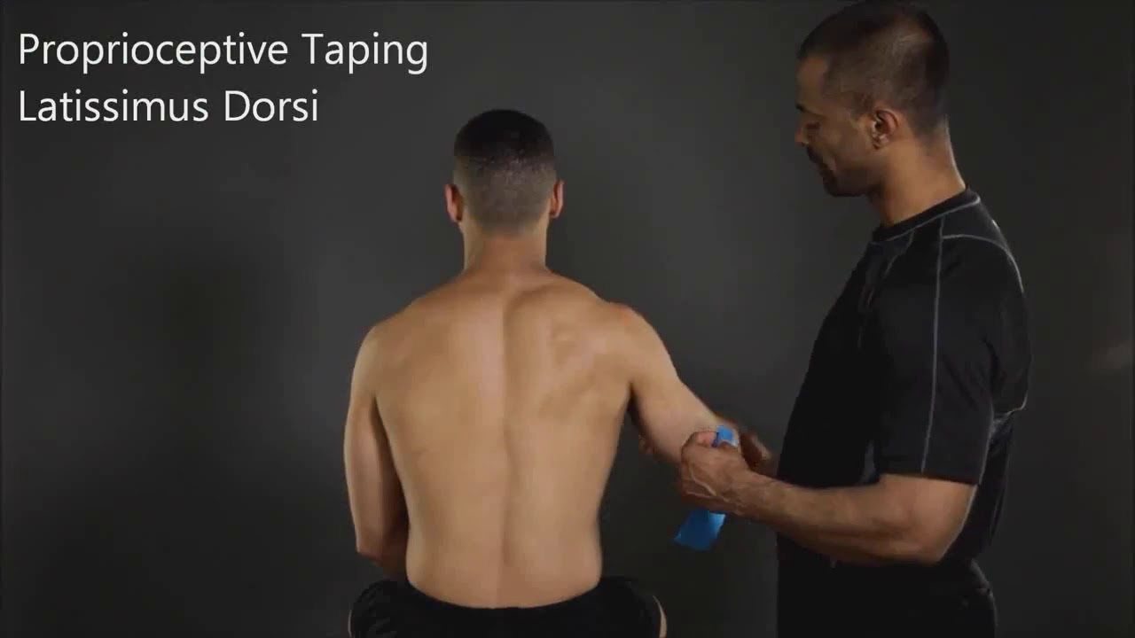 Latissimus Dorsi - Proprioceptive Taping - YouTube