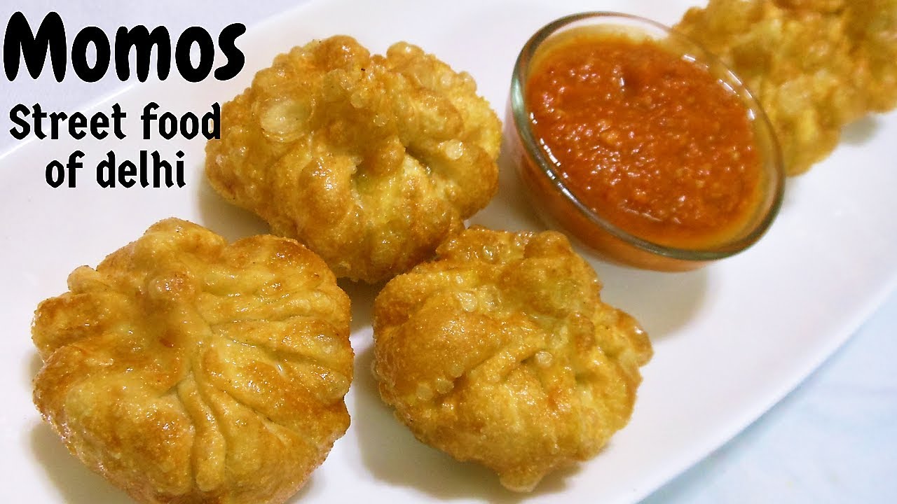 मोमोज बनाने का आसान तरीका, Fried Momos, Dim Sum, Momos, Veg momos, How ...