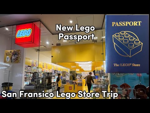 Lego store trip and Lego passport! - YouTube