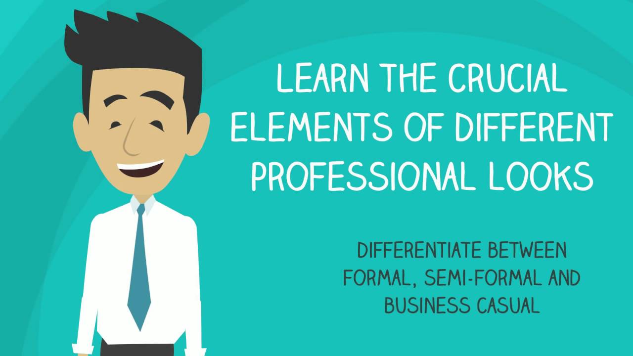 Professional Appearance Guide For The Progressive Man - YouTube