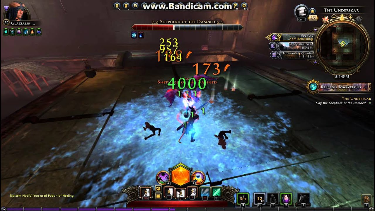Neverwinter Control Wizard Master of the Flame - YouTube