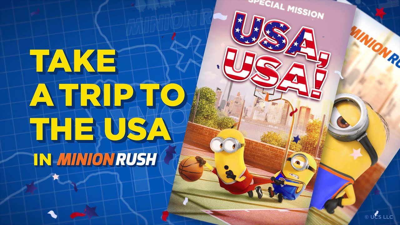 Minion Rush - USA, USA! - YouTube