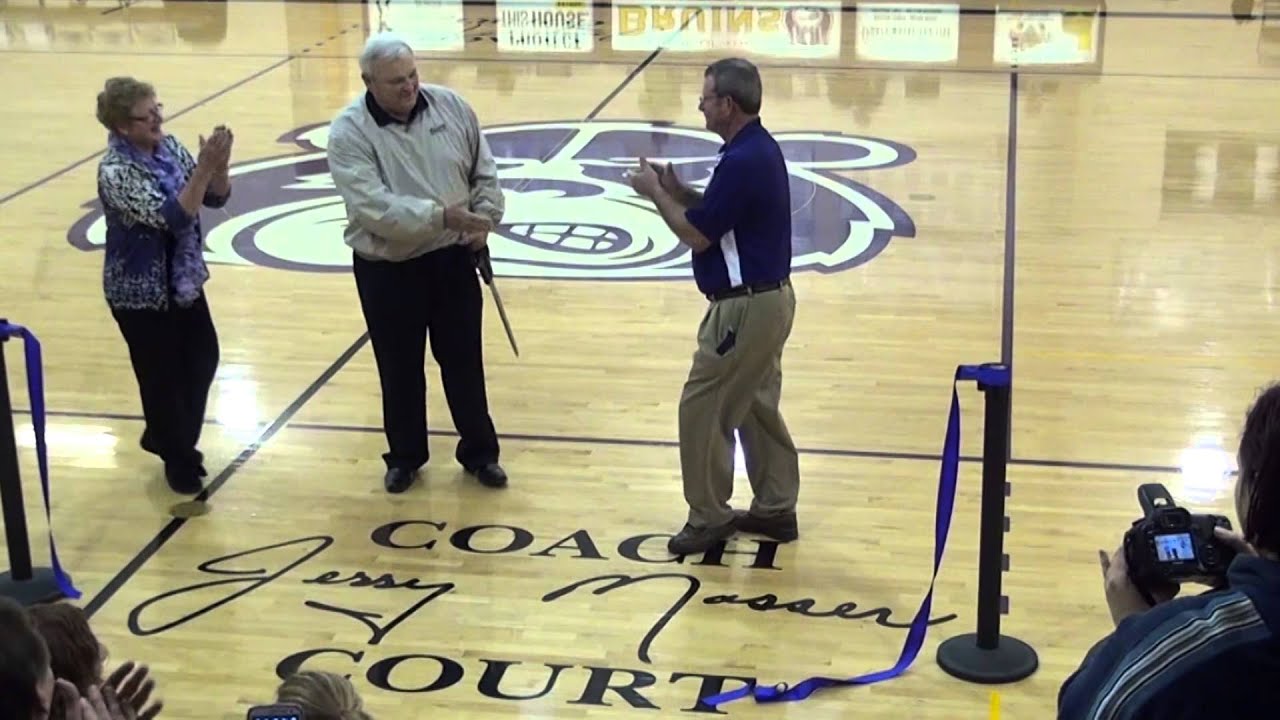 Coach Jerry Mosser Court Dedication - YouTube