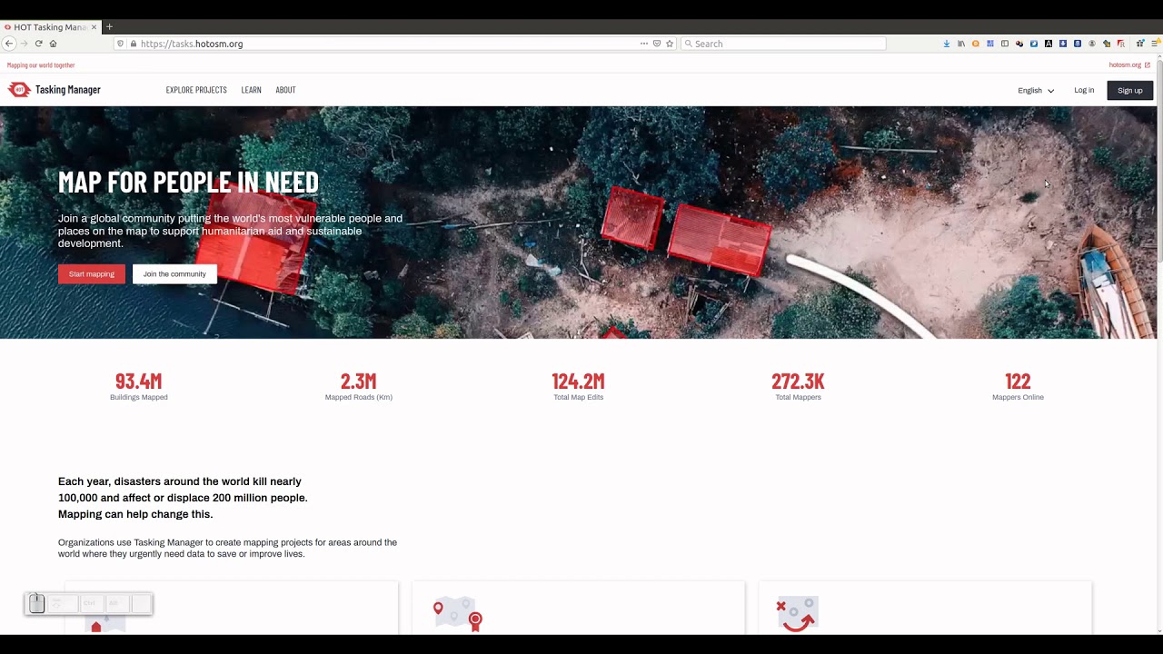 JOSM settings and the HOT Tasking Manager - YouTube