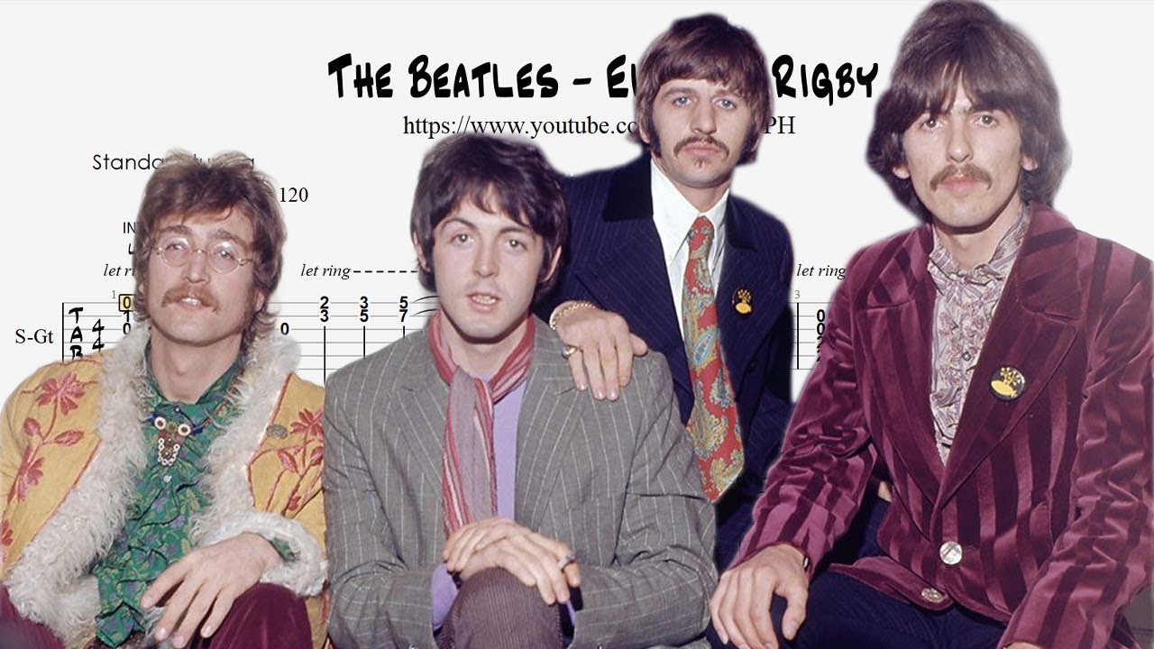 The Beatles - Eleanor Rigby FREE Guitar Tabs | Guitar Pro 8 | thisisme ...
