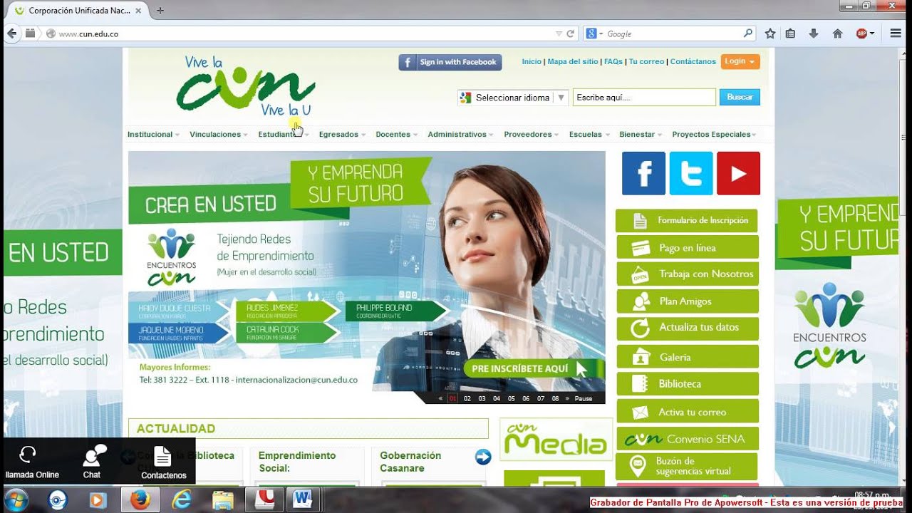 correo institucional cun - YouTube