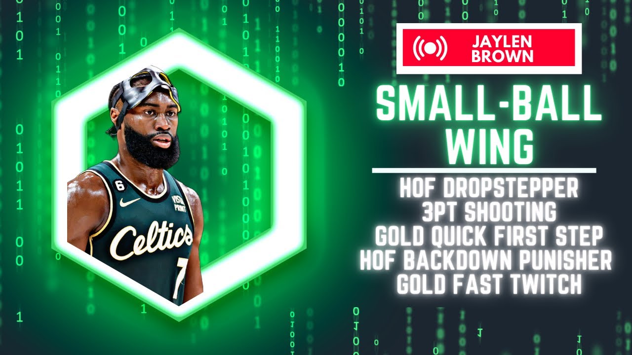 BEST SMALL BALL WING BUILD NBA 2K23 CURRENT GEN (RARE SHOOTING GUARD ...