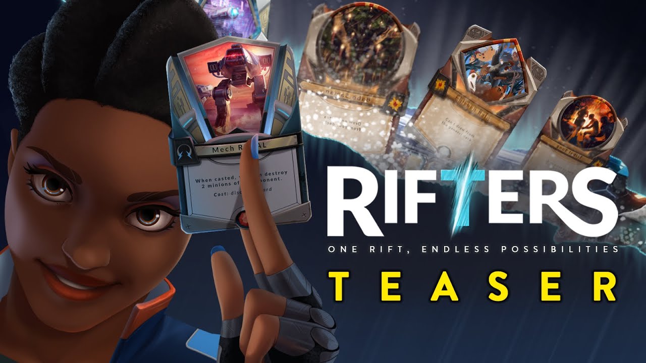 RIFTERS: Card Game | Teaser - One rift, endless possibilities - YouTube