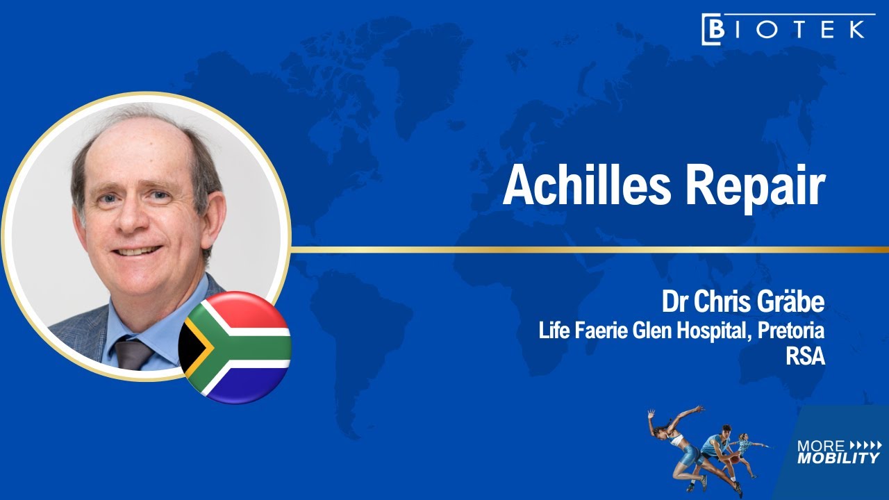 Achilles Repair, Dr Chris Gräbe, Life Faerie Glen Hospital, Pretoria ...