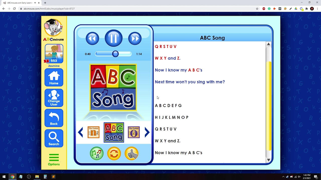 ABCmouse ToddlerTime : Lesson 17 Market Alphabet by Funtoys - YouTube